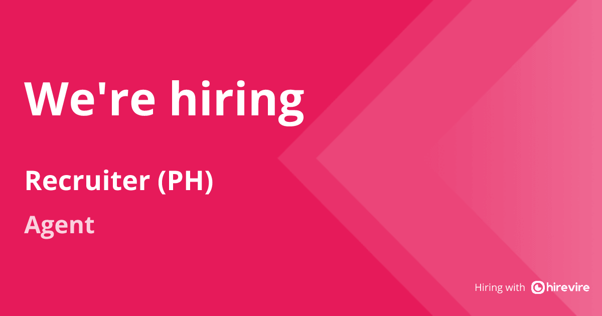 Recruiter (PH) | Agent