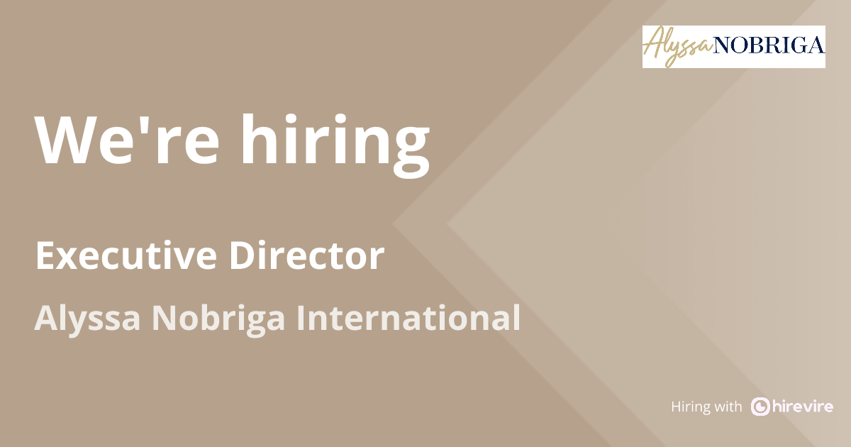 Executive Director | Alyssa Nobriga International