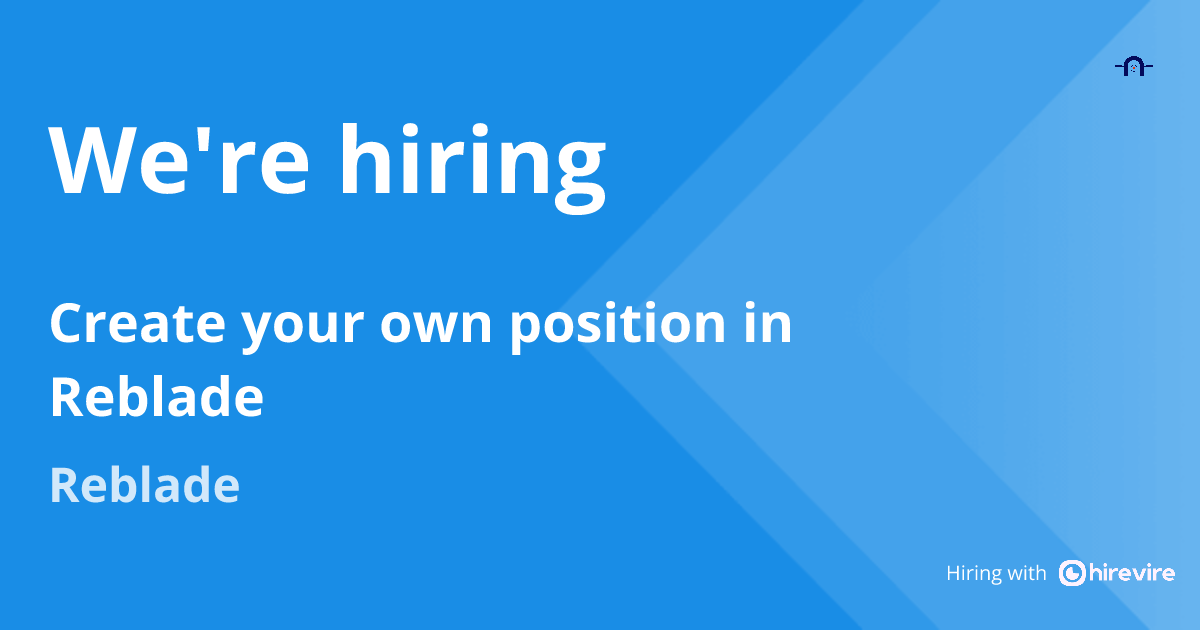 Create your own position in Reblade | Reblade