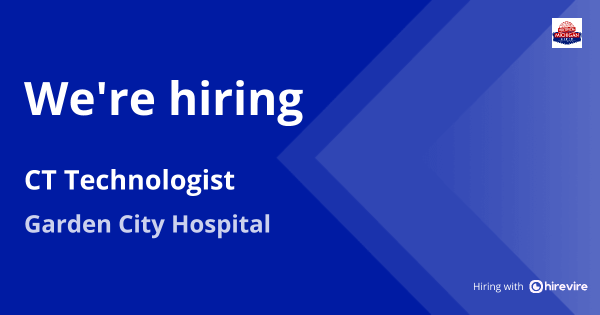 CT Technologist | Garden City Hospital
